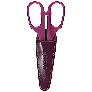 Clover 4940 Bordeaux Ultimate Scissors 130, Red