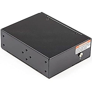 StarTech.com Industrial Single Port Gigabit PoE Extender - 60W 802.3bt PoE/PoE+/ PoE++ - 100m/ 330ft - Power Over Ethernet Network Range Extender - IP-30 - -40C to +75C, TAA