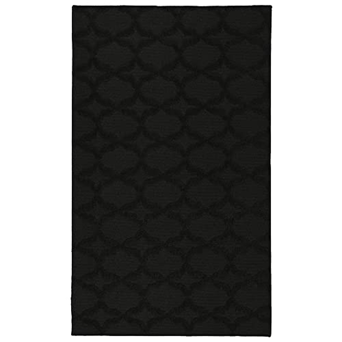 Garland Rug Sparta 3 ft. x 5 ft. Area Rug Black
