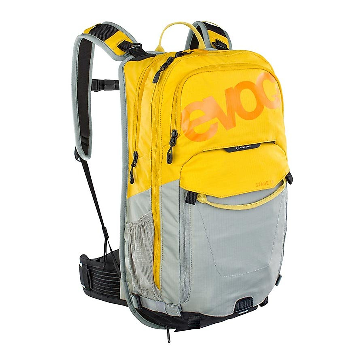 Evoc, Stage 18, Hydration Bag, Volume: 18L, Bladder: Not included, Curry - Stone