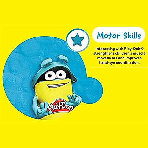 Play-Doh Fun Tub Playset, Great First Play-Doh Toy for Kids 3 Years and Up with Storage, 18 Tools, 5 Non-Toxic Colors (Amazon Exclusive)