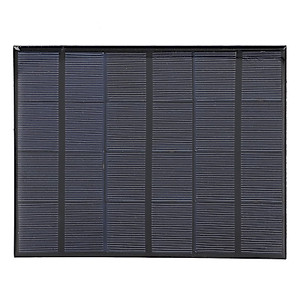 plplaaoo 3.5W 6V Solar Panel Exhaust Fan Kit, Waterproof Solar Panel Powered Fan,Portable Solar Exhaust Fan for Chicken House Greenhouse Pet Houses Camping, Solar Powered Fan Chicken coop Fan pet