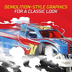 Hot Wheels Monster Trucks Live 8-Pack, Multipack of 1:64 Scale Toy Monster Trucks, Characters from The Live Show, Smashing & Crashing Trucks, Toy for Kids 3 Years Old & Up