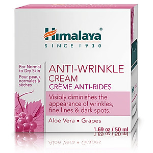 Himalaya Anti-Wrinkle Cream for Reducing Wrinkles, Fine Lines and Dark Spots, Moisturizes & Repairs, 1.69 oz