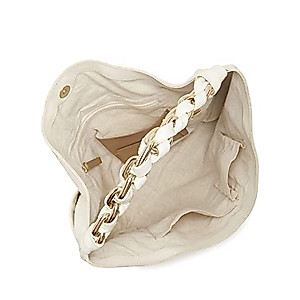 Vince Camuto womens Lyona Hobo Bag, Creamy White, One Size US