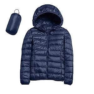 Womens Puffer Jacket Packable,2022 Warm Lightweight Down Jacket Hood Windproof Winter Coat with Recycled Insulation Coat,Plus Size Puffer Jacket,Short Puffer Jacket,Cute Outwear for Women