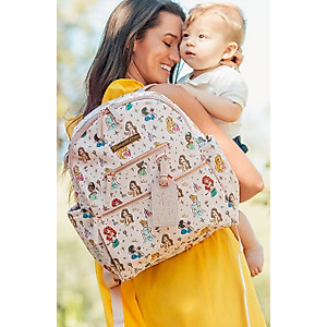 Petunia Pickle Bottom Ace Backpack | Diaper Bag | Diaper Bag Backpack for Parents | Baby Diaper Bag | Stylish and Spacious Backpack for On-the-Go Moms and Dads | Disney Princess