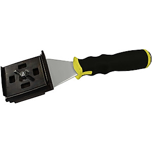 ALLWAY F42X Soft Grip Extendable Push/Pull Scraper with Removable 4-Edge Blade, 2-1/2”