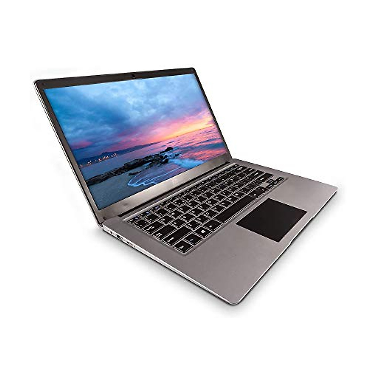 14.1" Full HD Windows Laptop PC (Windows 10, 4GB RAM, Dual Band 5GHz WiFi (2X WiFi Speeds), T90B Pro Model, Lapbook, Intel Quad-Core, USB 3.0, Bluetooth, Laptop Compute (64GB)