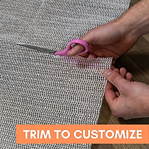 MISTIC COOL Mattress Slide Stopper - Queen/ Full, Customizable Rubber Mattress Gripper for Box Springs, Platform Beds, Couch Cushions & Futons, Durable, Reusable, Easy to Clean