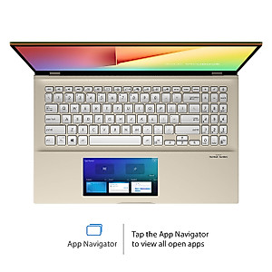 ASUS VivoBook S15 S532 Thin & Light Laptop, 15.6” FHD, Intel Core i5-10210U CPU, 8GB DDR4 RAM, 512GB PCIe SSD, Windows 10 Home, IR camera, S532FA-DH55-GN, Moss Green-Metal