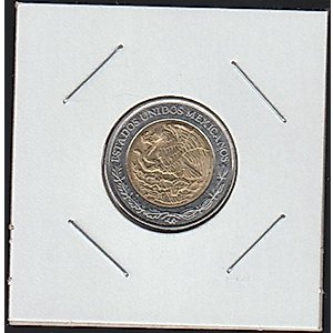 2002 Mexico National Arms, Eagle Left $1 Choice About Uncirculated
