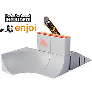 Tech Deck, Bowl Builder X-Connect Park Creator, Customizable and Buildable Ramp Set with Exclusive Fingerboard, Kids Toy for Ages 6 and up