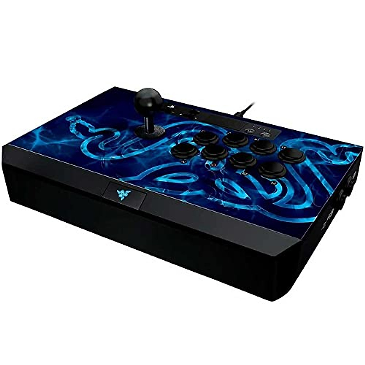 RAZER PANTHERA: Fully Mod-Capable - Sanwa Joystick and Buttons - Internal Storage Compartment - Tournament Arcade Stick for PS4 and PC