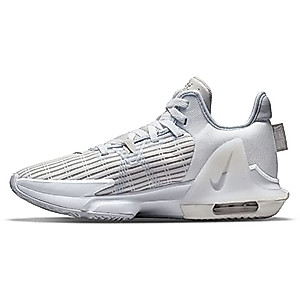 Nike Men's Lebron Witness 6 Summit White/MTLC Pewter (CZ4052 102) - 13