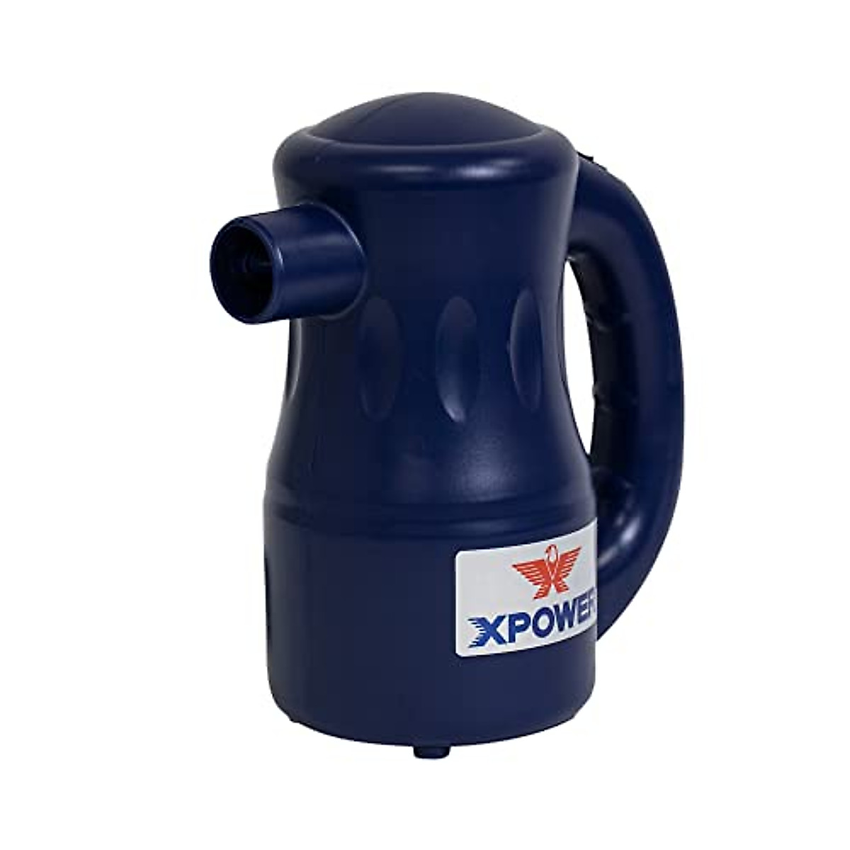 XPOWER A-2 Cyber Duster Electric Air Duster for Dusting, Drying, Inflating, Blowing, Car Detailing, Computer Maintenance, Leaf Blowing, 90 CFM, 7 Nozzles + 2 Brushes, High Performance Motor, Eco-Friendly, Navy Blue
