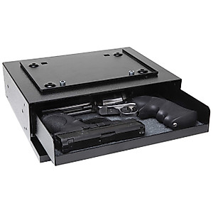 V-Line Hide Away Keyless Security System for Valubles and Firearms (Black (3912-S), 4.75" H x 12.75" W x 11.75" L