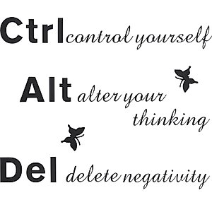 Chinco Inspirational Wall Sticker Quotes Motivational Wall Decals Vinyl Wall Quotes Stickers Peel and Stick Positive Sayings Wall Sticker Affirmation Wall Art for Home Office Living Room Bedroom decor