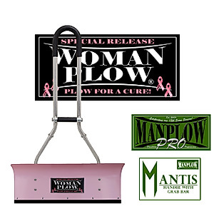 MANPLOW Breast Cancer Awareness PRO32 with Mantis Handle with Grab