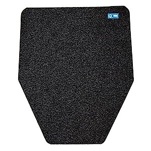 Hygomat Disposable Urinal Mats, Odor Eliminating, Time Monitor, Non-Slip Adhesive, Charcoal, Case of 6, Made in The USA