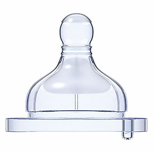 Chicco 00020823200000 Welfare Medium Teats Silicone Set of 2, White/2 Months