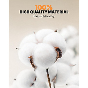 MOXTOYU Laundry Basket, Jute Dirty Laundry Hamper with Leather Handles, Woven Laundry Basket for Pillows, Blankets, Toys, Decorative Basket for Living Room, Bathroom, Bedroom - 72L Brown & White