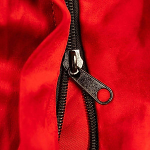 ULTIMATE SACK 3000 (3 ft.) Bean Bag Chair Cover in Multiple Colors: Cover ONLY. (3000, Red Suede)