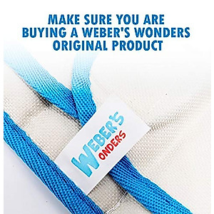 Set Of 2 Microfiber Weber’s Wonders Prime Mop Pads - Washable - Reusable - Durable - Works With Swiffer and ReadyMop Heads