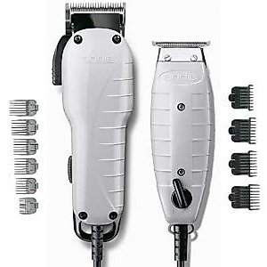 Andis Men's Electric Hair Clippers and Hair Trimmers Combo Set with BONUS FREE OldSpice Body Spray Included