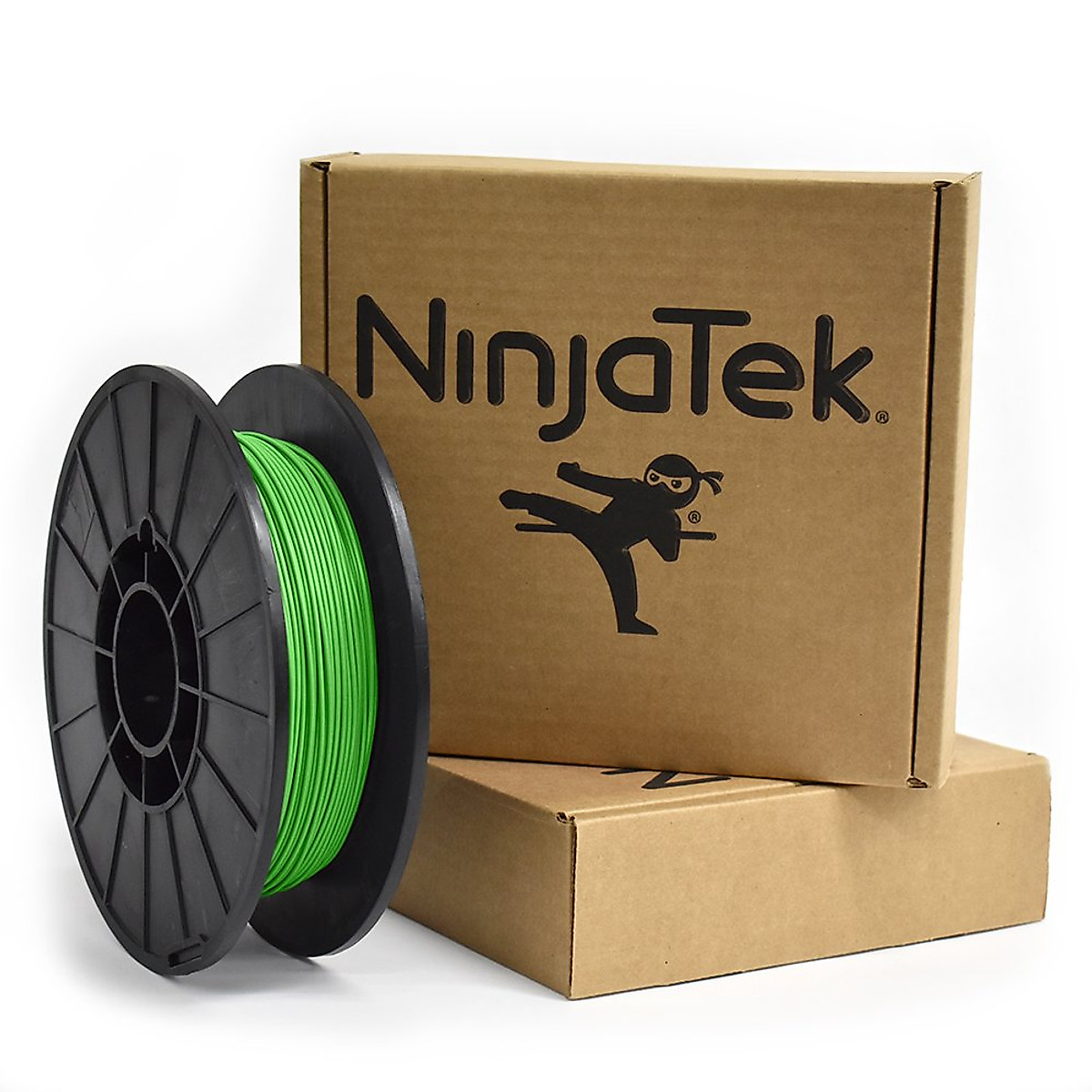 NinjaTek - 3DCH0617505 3DCH06117505 Cheetah TPU Filament, 1.75mm, TPE.5kg, Grass (Green) (Pack of 1)