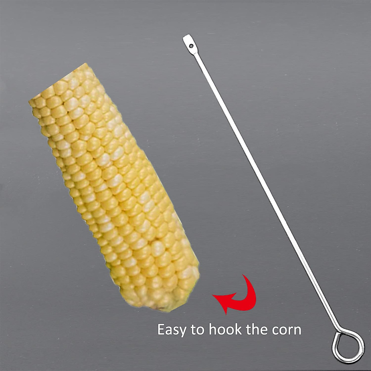 Hanging Squirrel Feeder Outside Corn Cobs Holder for Squirrels Chipmunk Funny Toy