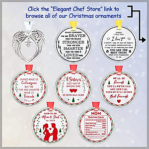 Elegant Chef Washington State Christmas Ornament- Tree Hanging WA Lover Christmas Decorations