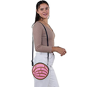 Sleepyville Critters - Teen Girl Concha Cross Body Bag in Vinyl | Great Novelty Gift Concha Purse in Vinyl | White Elephant Gifts Concha Cross Body Bag