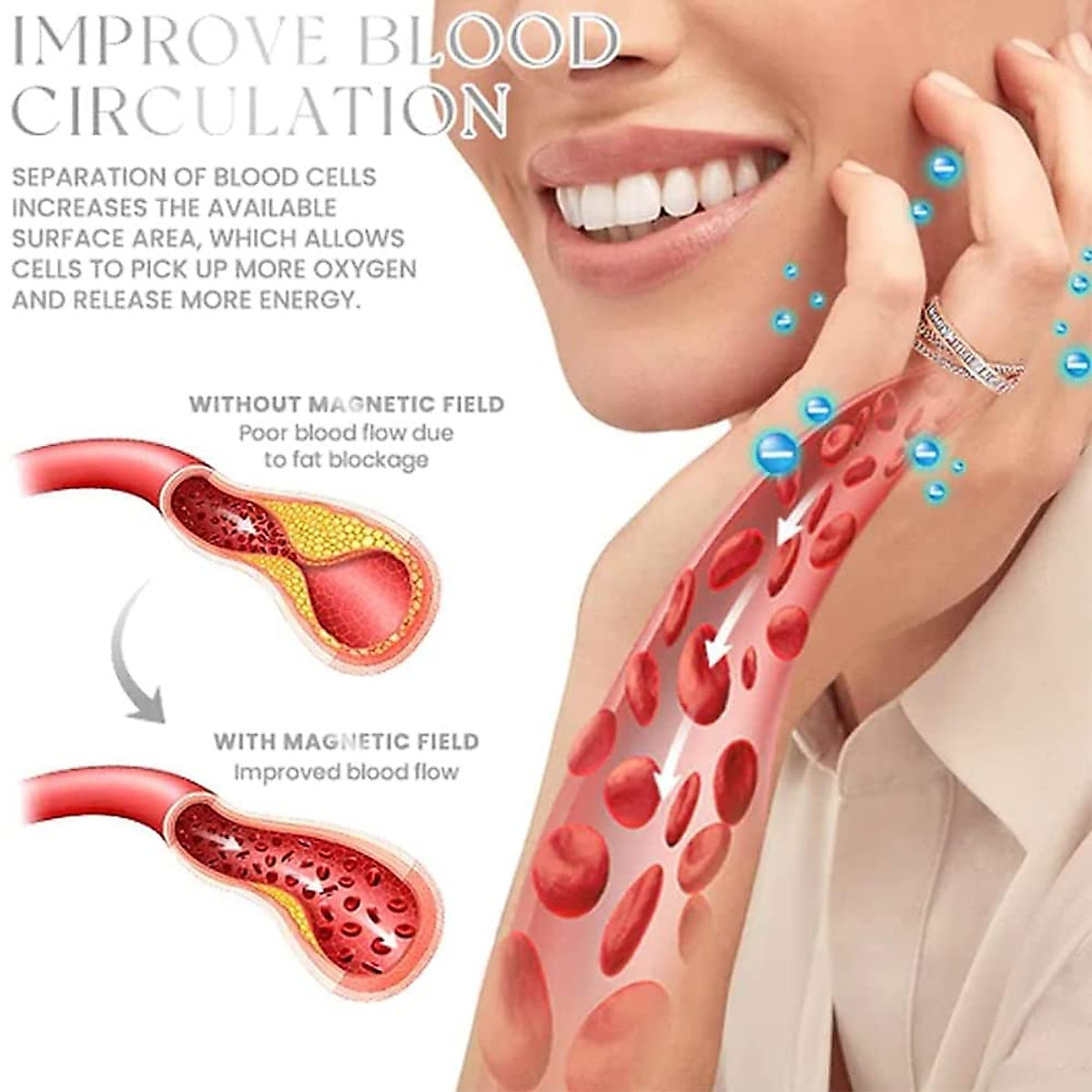 Moeva Twisty Ionic Ring, Cheap Rings for Women, Gold Plated Rings Women, Double Row Open Twist Knot Ring, Adjustable Zirconium Diamonds Open Ring, Womens Rings Size 7, Cross Ring Gold (Silver)