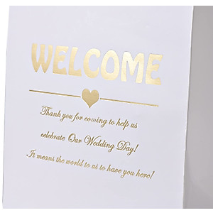 Oliyoupak Wedding Welcome Gift Bags for Hotel Guests Bulk, Hotel Welcome Bags for Wedding Favors, 24 Pieces