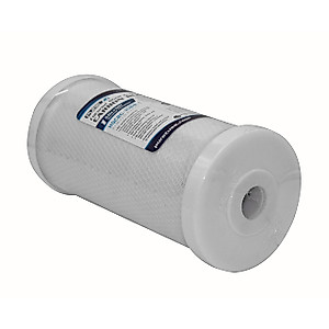 PureT HQCBC-10BB-10, 10x4.5" Coconut Carbon Block Filter - NSF Certified - Cononut Shell Activated Carbon removes Chlorine, Dirt and More (10 u Micron Rated)