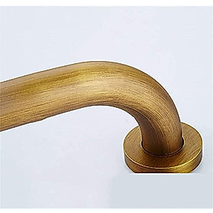 XNXWDZ Bathroom Safety Handrails, Retro Decorative Handrails, Bathtub Safety Handrails, Auxiliary Round Handrails, Used in Bathrooms and Kitchens (50Cm)