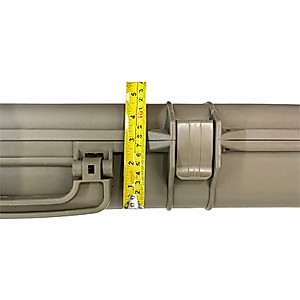 SRC Foam Padded Plastic Airsoft Rifle Gun Case