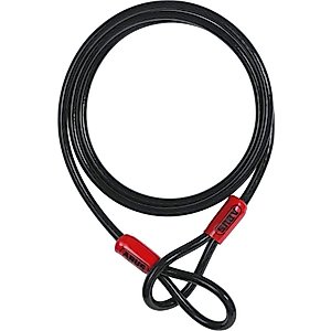 ABUS Cobra Seatsaver Cable, 75cm Length/5mm Diameter, Black