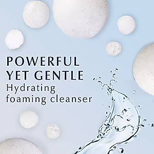 Eucerin Hydrating Foaming Daily Facial Cleanser with Hyaluronic Acid, 5 Fl Oz