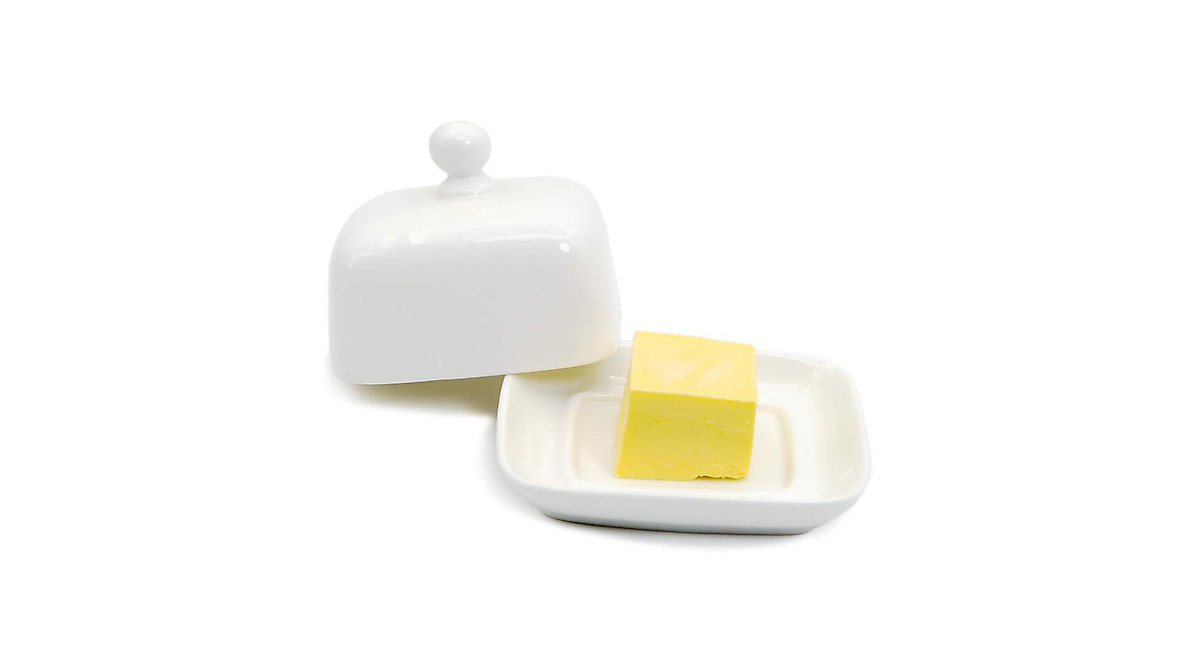 NAGU Mini Butter Dish with Lid - Elegant and Versatile