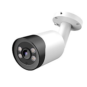 Outdoor 8MP Full Color IP Security Camera with 2.8mm Lens, Full-Time Color Night Vision Bullet Camera with Motion Detection, Built-in Mic, WDR, IP67 Waterproof