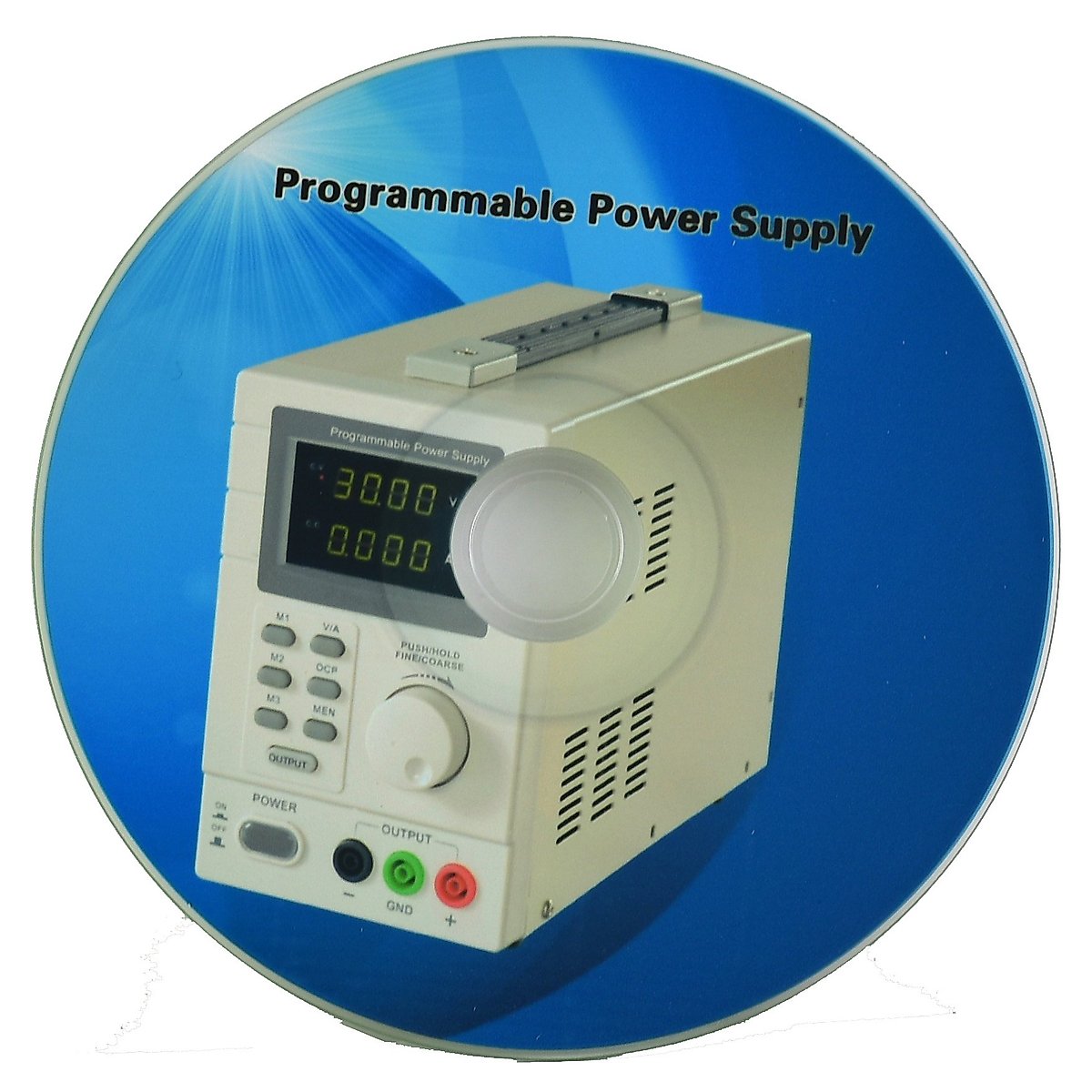 Tekpower TP3005P Programmable Linear Type Variable Regulated DC Power Supply, 0-30V at 0-5A