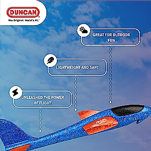 Duncan X-14 Glider - Blue with Orange Wings