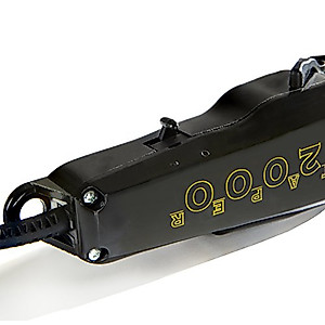 Wahl Professional - Taper 2000 Adjustable Cut, Corded Electric Hair Clipper with Black Blade Attachment Guards for Smooth Haircutting for Professional Barbers and Stylists - Model 8472-850