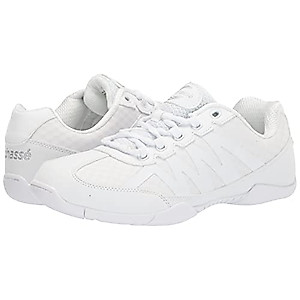 chassé Apex Cheerleading Shoes - White Cheer Shoes for Women (White, Size 7 Adult)