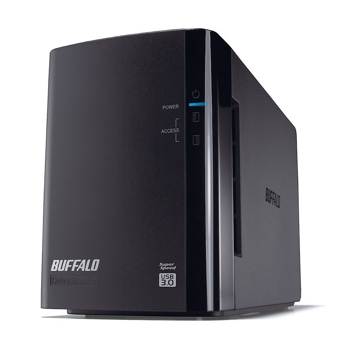 BUFFALO DriveStation Duo 2-Bay 8TB (2x4TB) TAA Desktop External Hard Drive USB 3.2