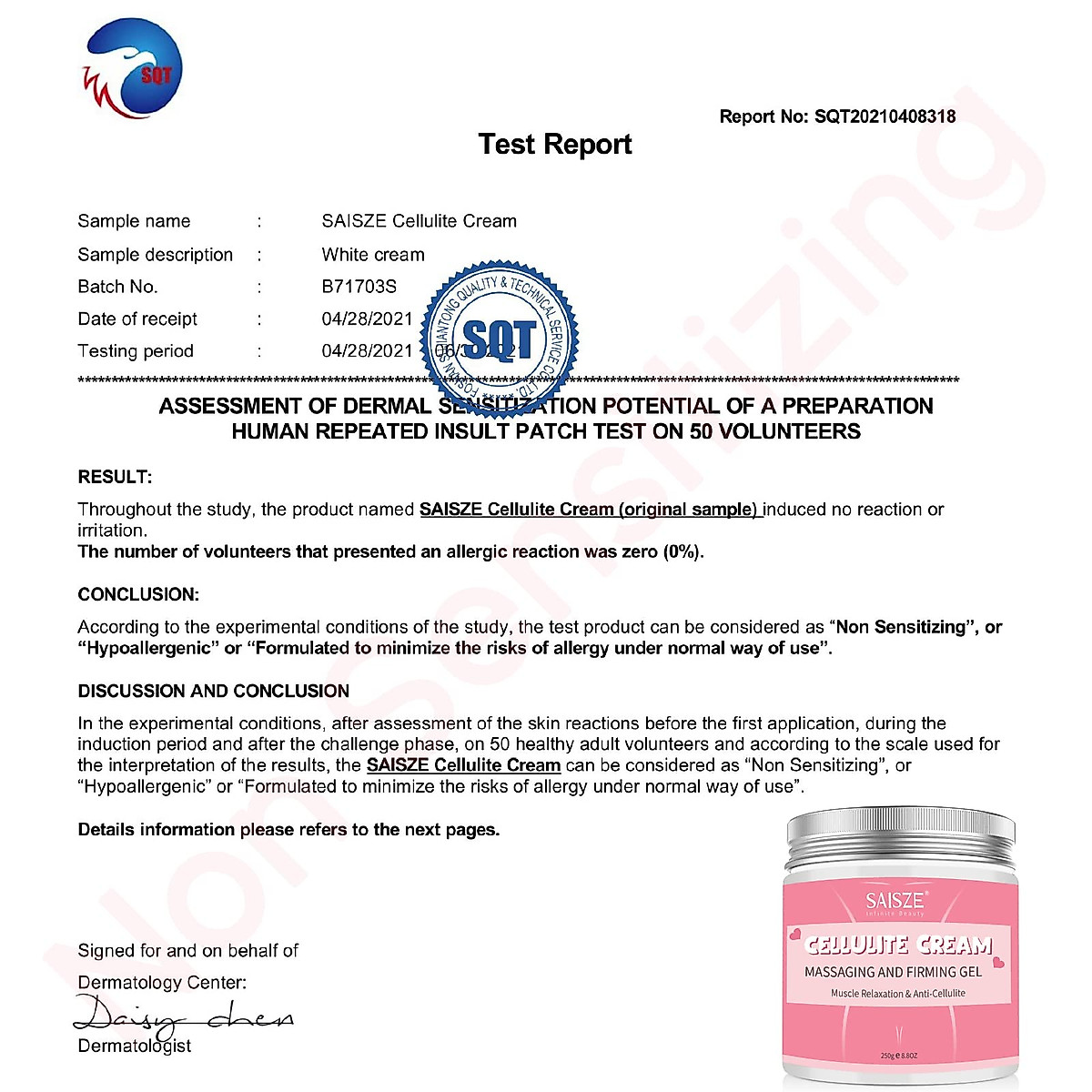 SAISZE Anti Cellulite Body Slimming Cream 8.8oz & Massager and Remover Brush Mitt (Slimming Cream + Massager)