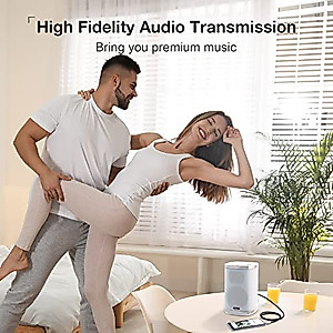 3.5mm Audio Cable Male to Male (4Ft/1.2M), 4 Pole Hi-Fi Stereo AUX Cord, Nylon Braided Audio Jack Auxiliary Cord Extension Adapter for Headphones, Car and All 3.5 mm Enabled Devices (2 Pack - Black)