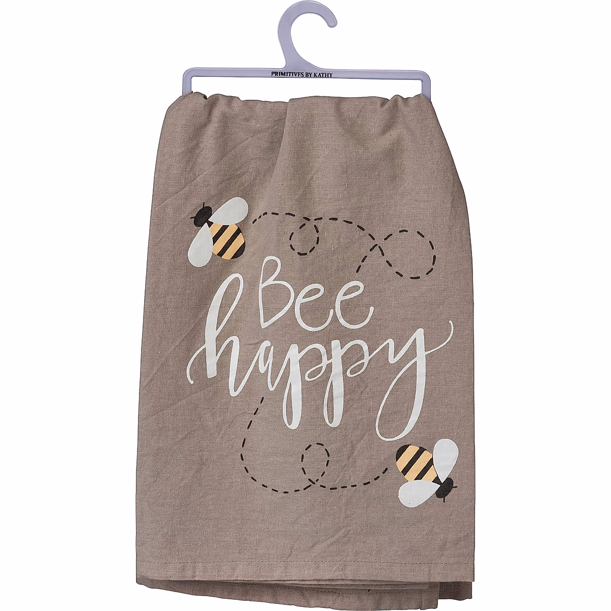 Primitives by Kathy Bee Happy Bee Themed Decorative Kitchen Towel